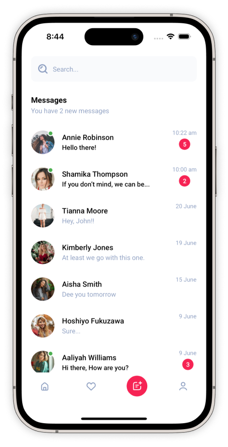 Online Dating and Chatting App Template | Swipe, Chatting | Modern Dating app | Flutter | Match ...