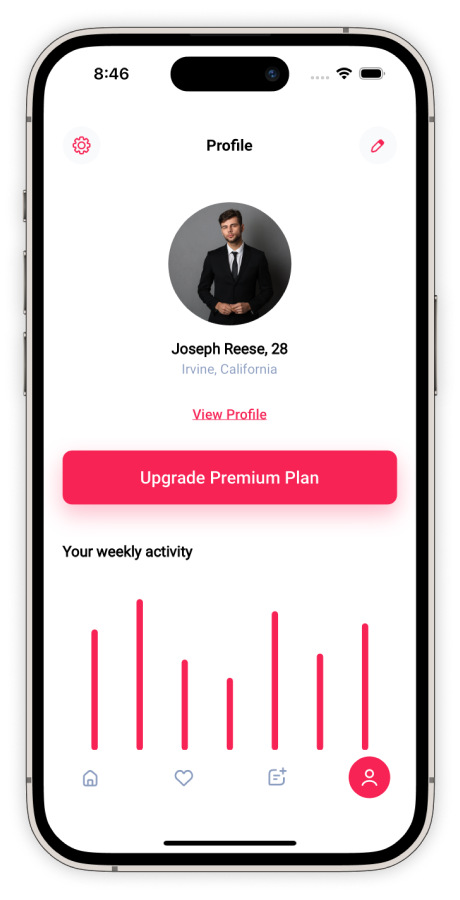 Online Dating and Chatting App Template | Swipe, Chatting | Modern Dating app | Flutter | Match ...