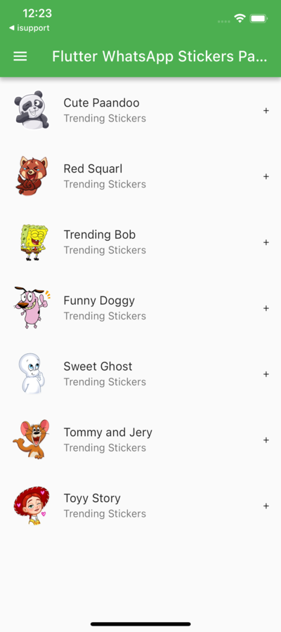 Flutter Whatsapp Sticker Pack by awaisdev5765 | CodeCanyon