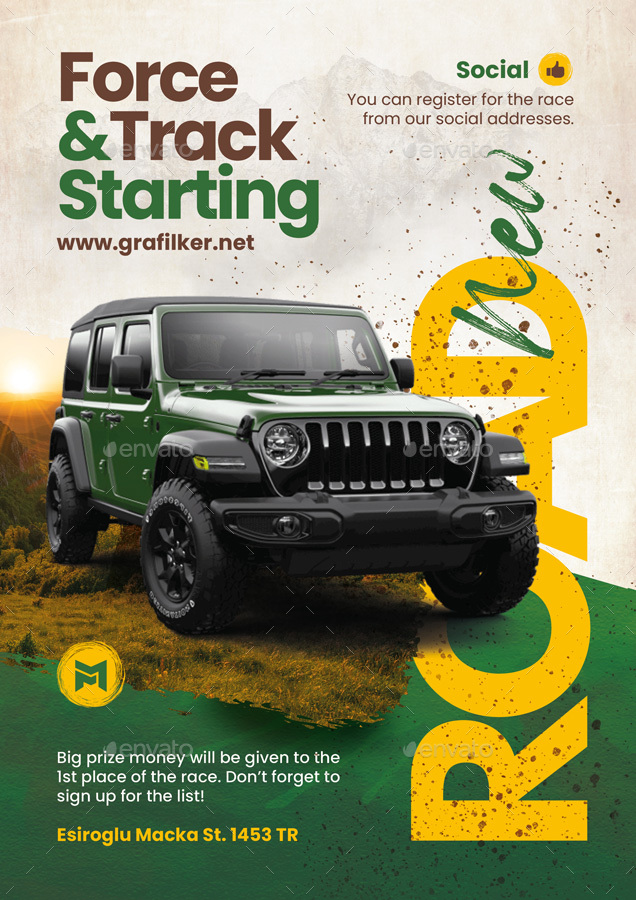 Off Road Flyer Bundle Templates, Print Templates | GraphicRiver