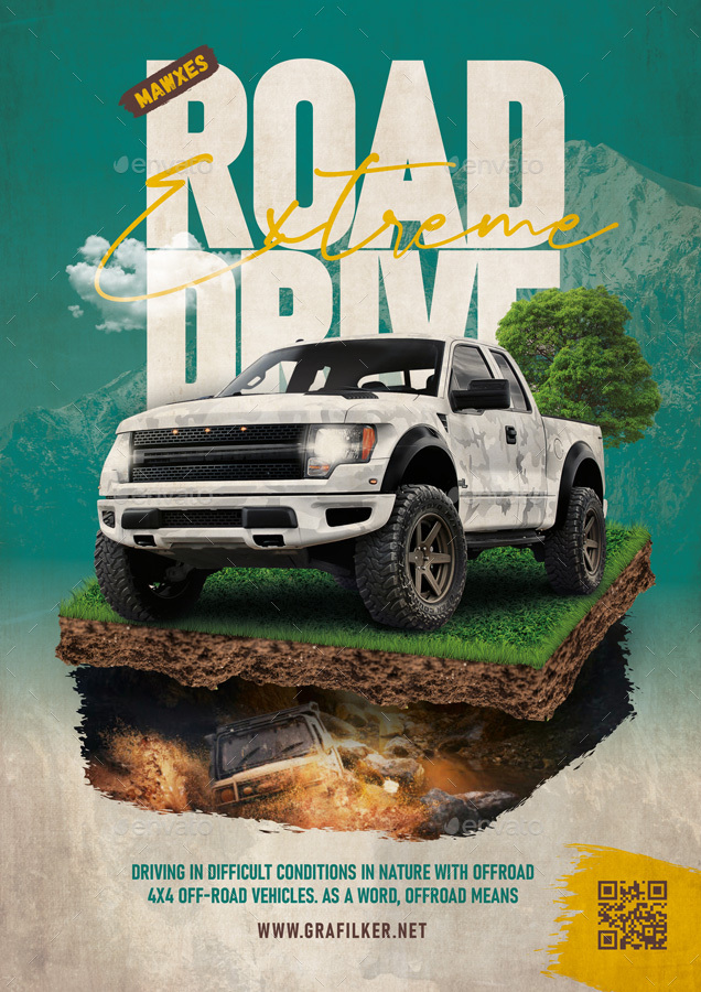 Off Road Flyer Bundle Templates, Print Templates | GraphicRiver