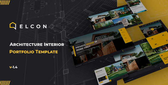 Elcon - Creative Architecture Interior Portfolio Template by kwst