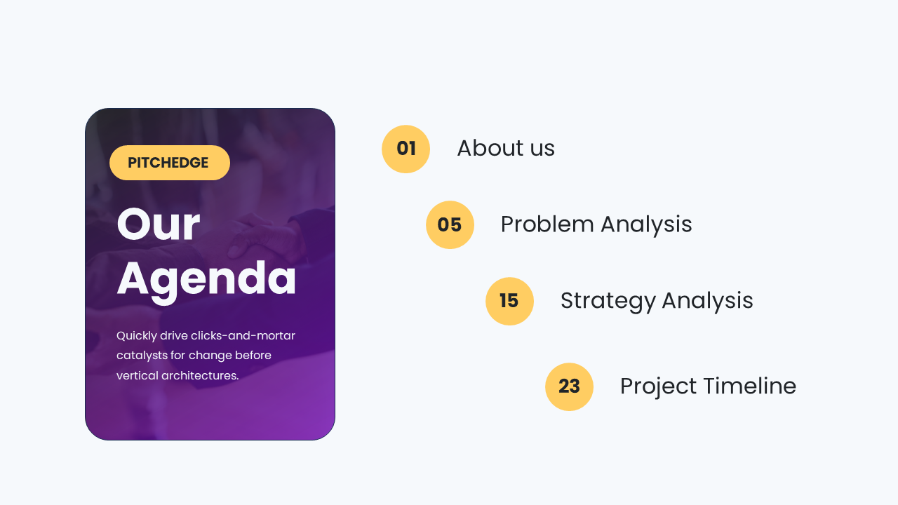 PitchEdge - Project Proposal Pitch Deck Keynote, Presentation Templates