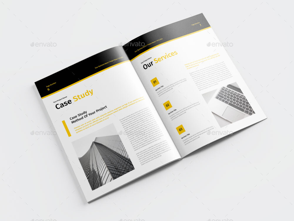 Project Proposal Template, Print Templates | GraphicRiver