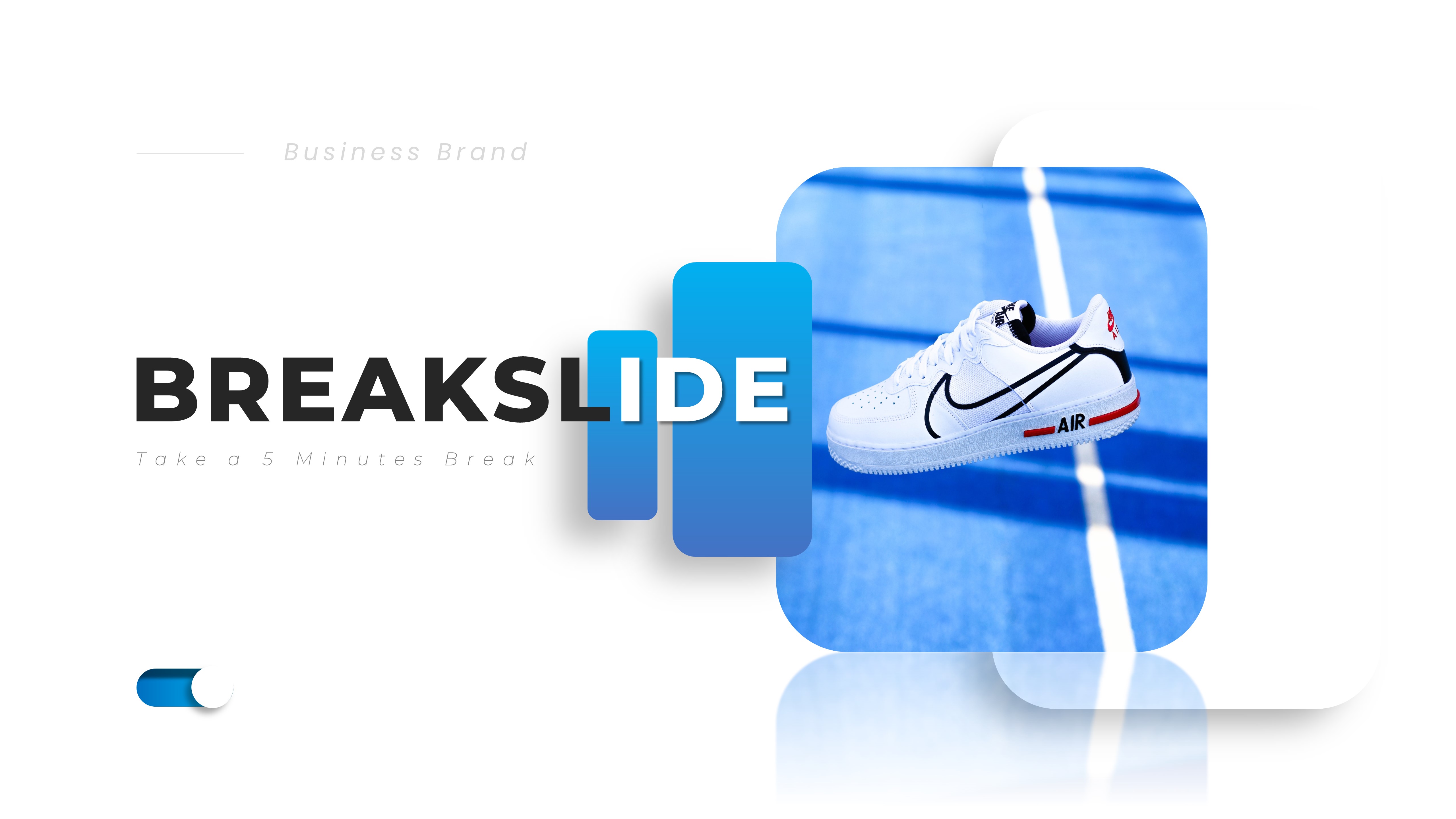 Sligkers - Sneakers Business PowerPoint Template, Presentation Templates