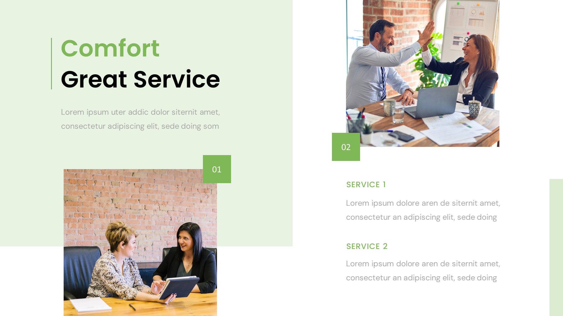 Comfort – Business PowerPoint Template, Presentation Templates ...