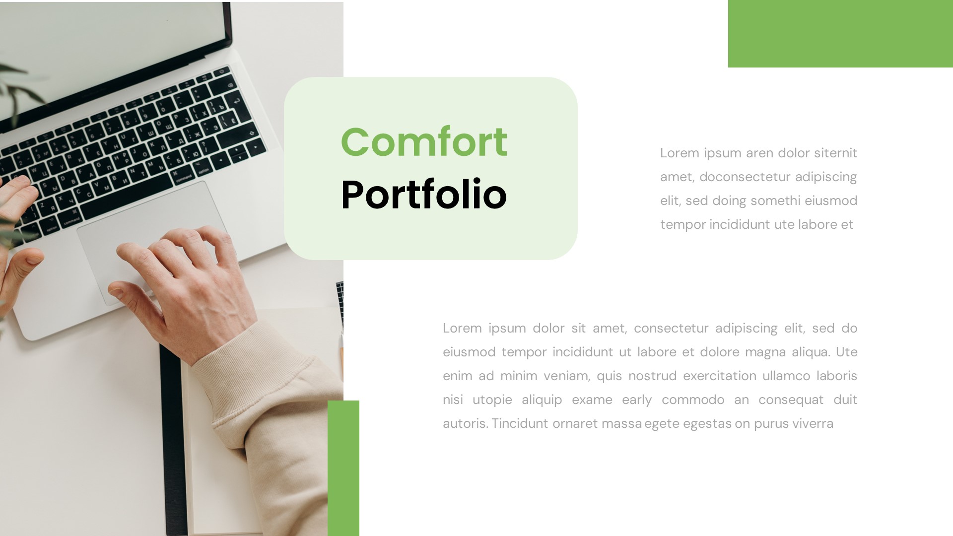 Comfort – Business PowerPoint Template, Presentation Templates ...