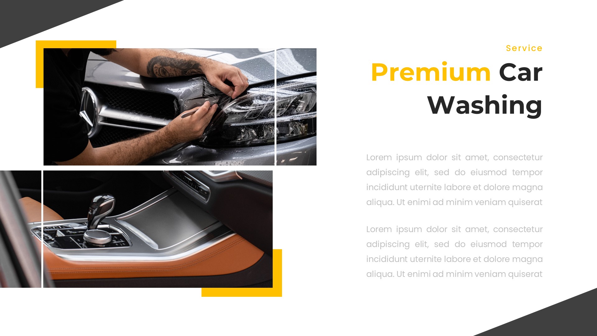 CarCare - Car Wash Google Slides Template, Presentation Templates ...