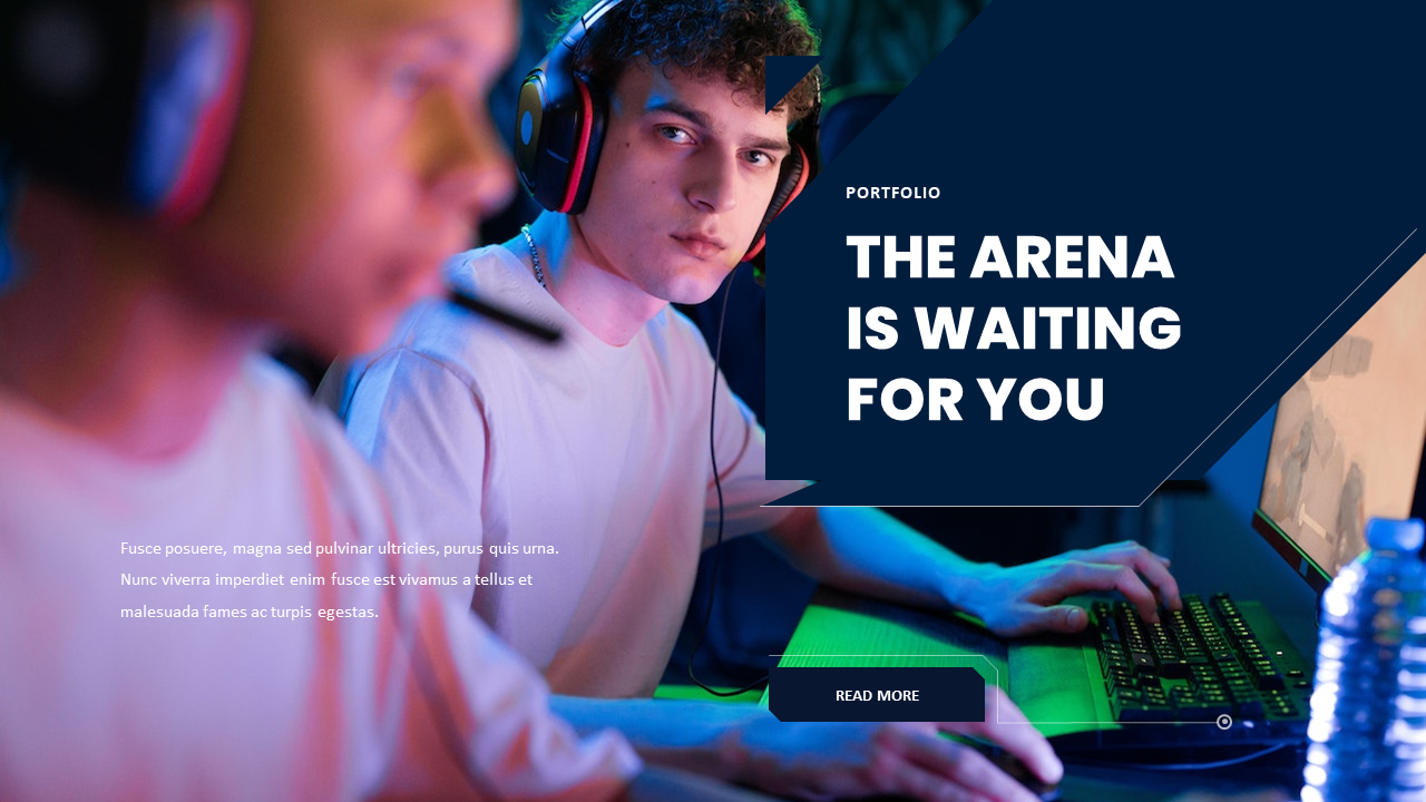 Gaming - Esports Technology Presentation, Presentation Templates ...