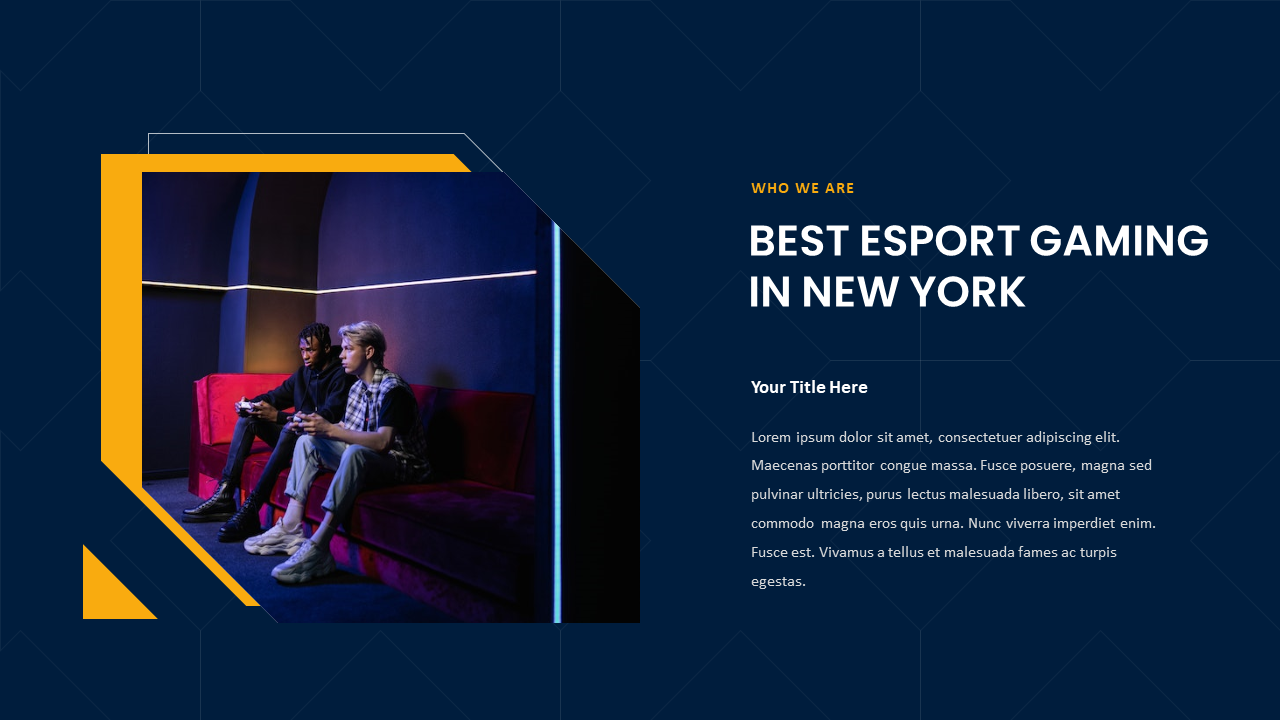 Gaming - Esports Technology Presentation, Presentation Templates ...