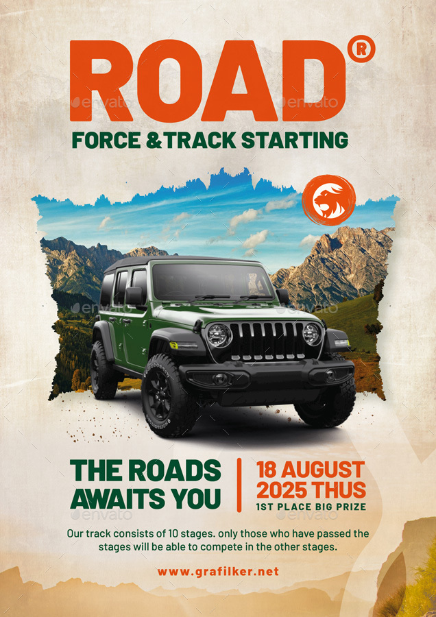 Off Road Flyer Bundle Templates, Print Templates | GraphicRiver