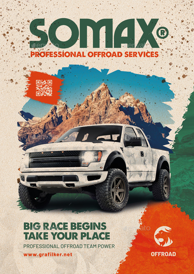 Off Road Flyer Bundle Templates, Print Templates | GraphicRiver