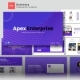 Apex Enterprise - Corporate Business PowerPoint Template, Presentation ...
