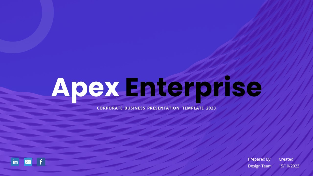 Apex Enterprise - Corporate Business Keynote Template, Presentation ...