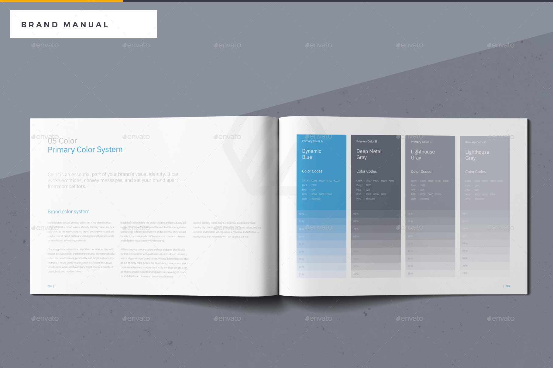 Brand Manual, Print Templates | GraphicRiver