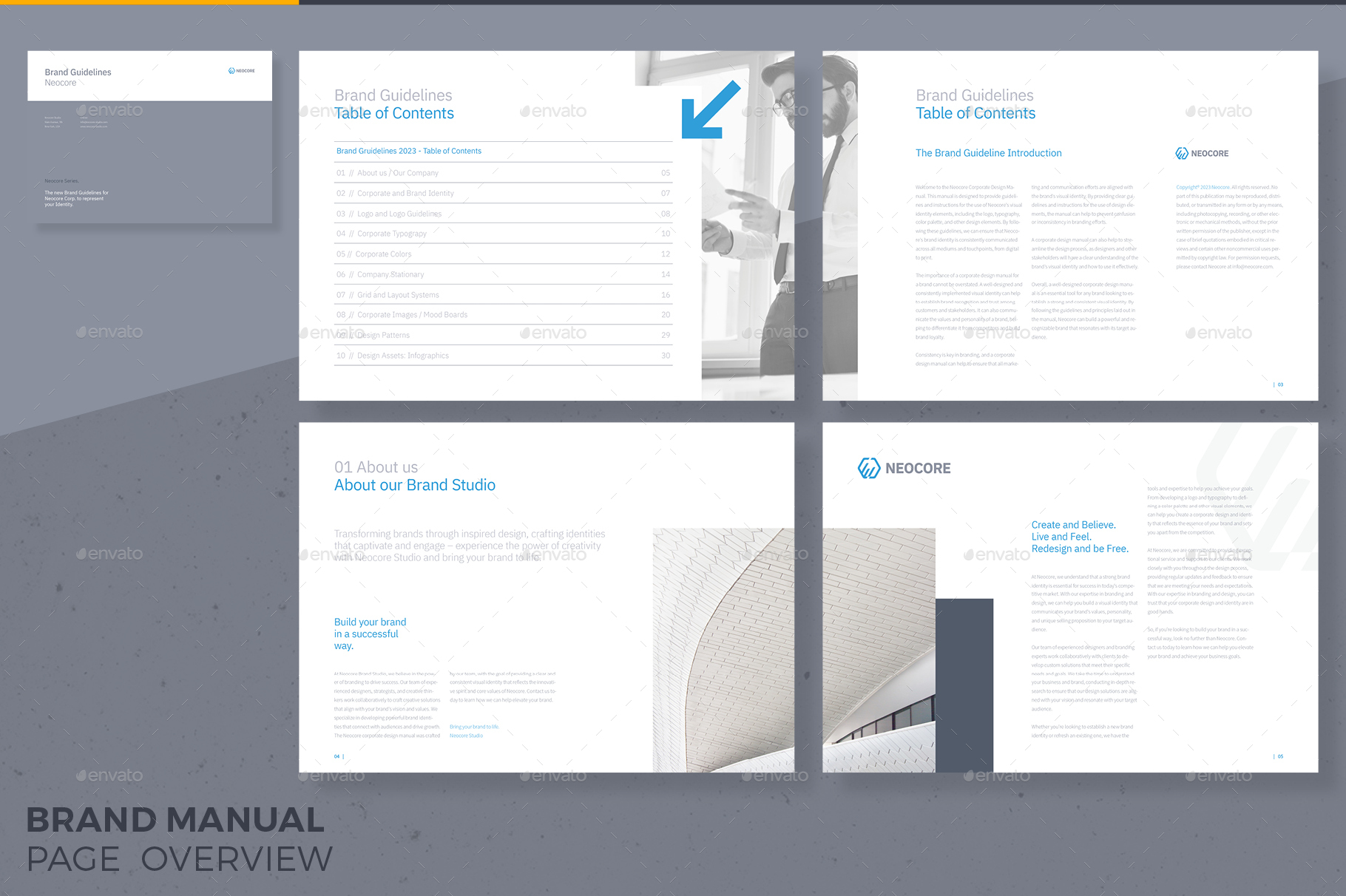 Brand Manual, Print Templates | GraphicRiver