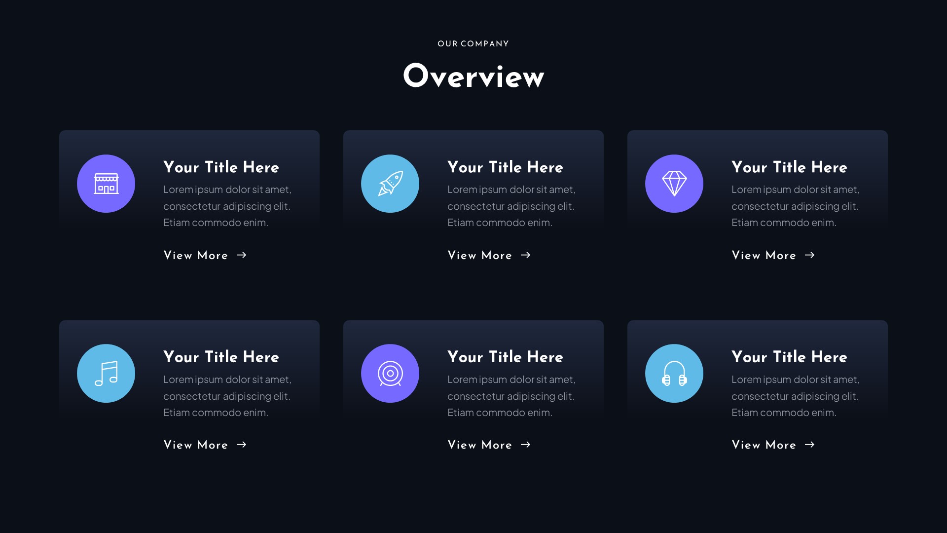 Dark Futuristic - Google Slides Presentation Template, Presentation ...