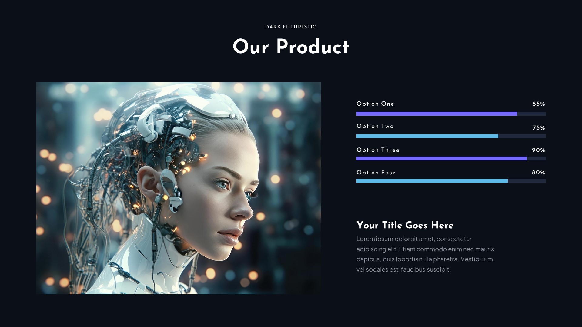 Dark Futuristic - Google Slides Presentation Template, Presentation ...