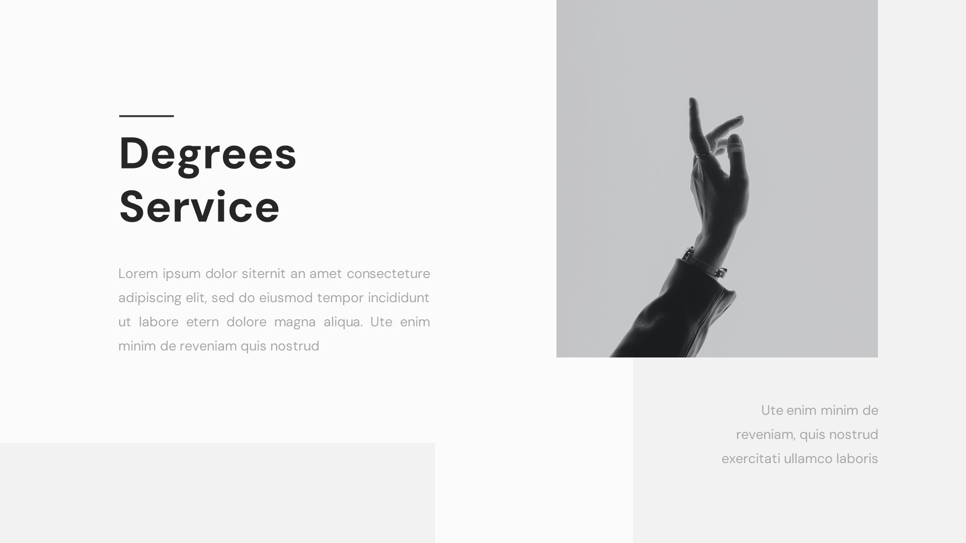 Degrees - Minimal PowerPoint Template, Presentation Templates ...