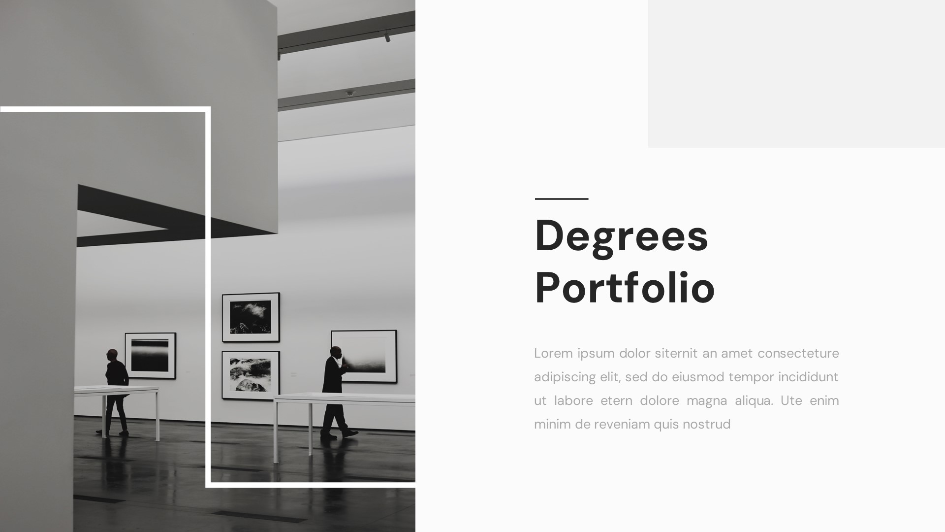 Degrees - Minimal PowerPoint Template, Presentation Templates ...