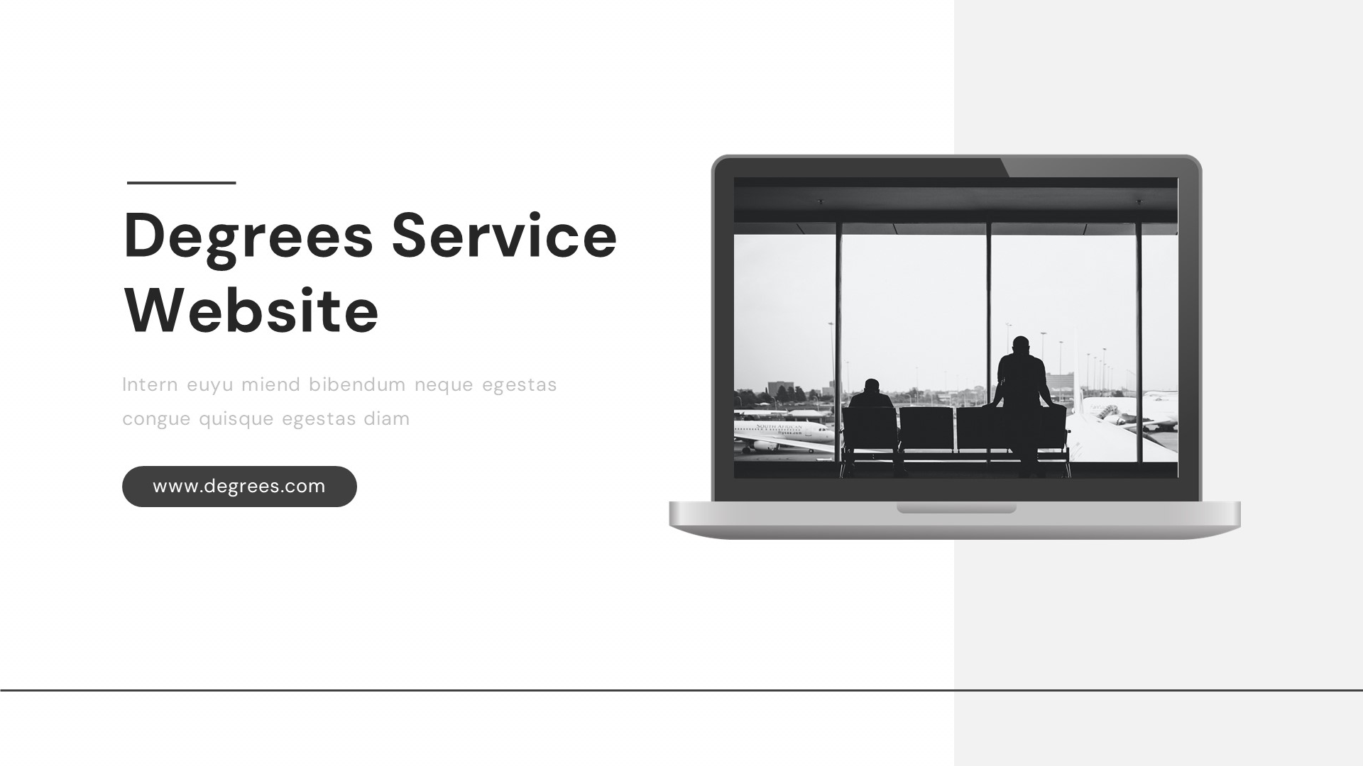 Degrees - Minimal PowerPoint Template, Presentation Templates ...