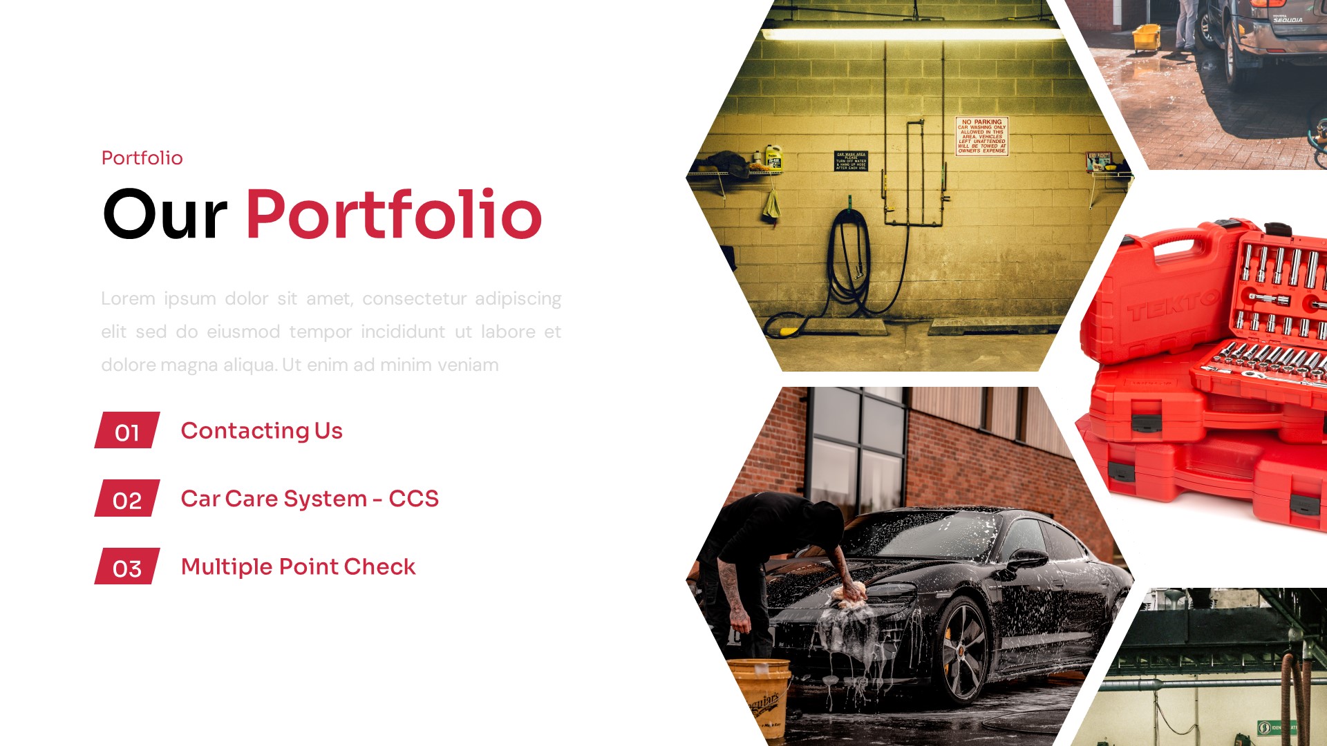 Funwash – Car Wash & Detailing Google Slides Template, Presentation ...