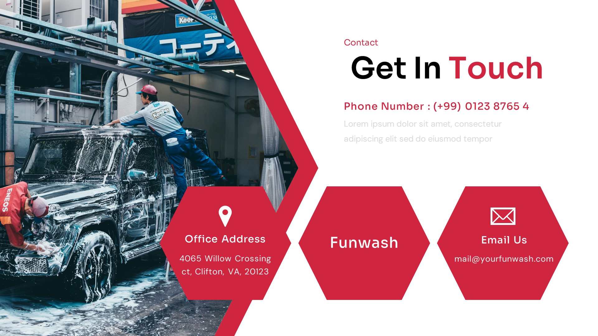 Funwash – Car Wash & Detailing Google Slides Template, Presentation ...