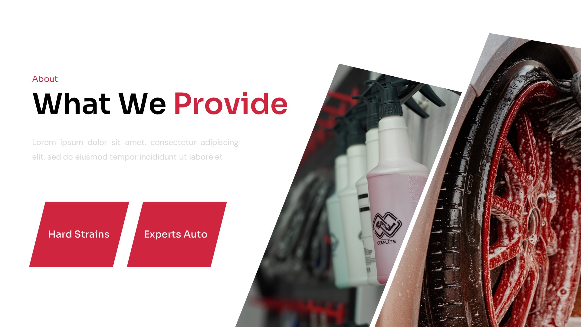 Funwash – Car Wash & Detailing PowerPoint Template, Presentation Templates