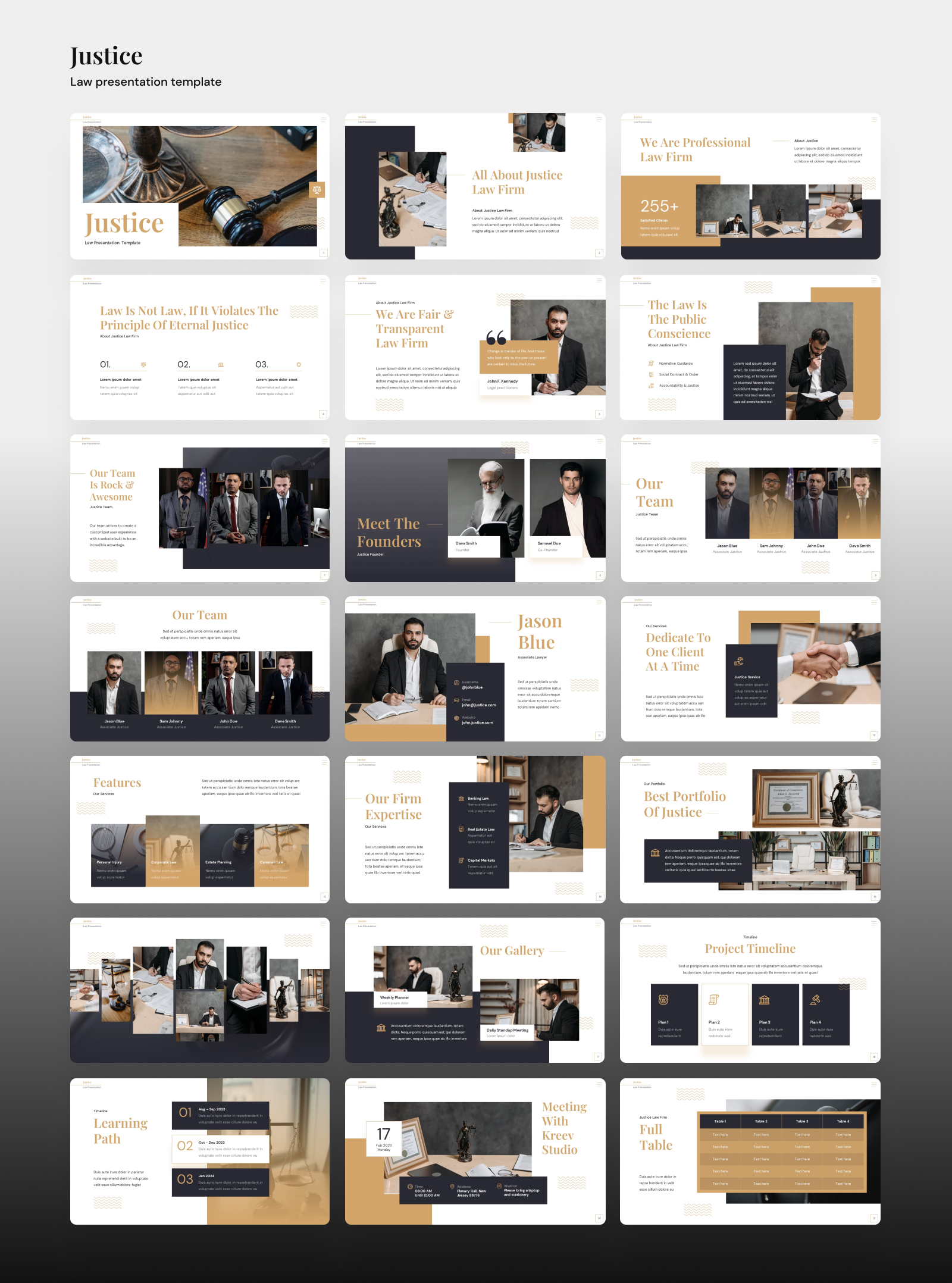 Justice - Law PowerPoint Presentation, Presentation Templates ...