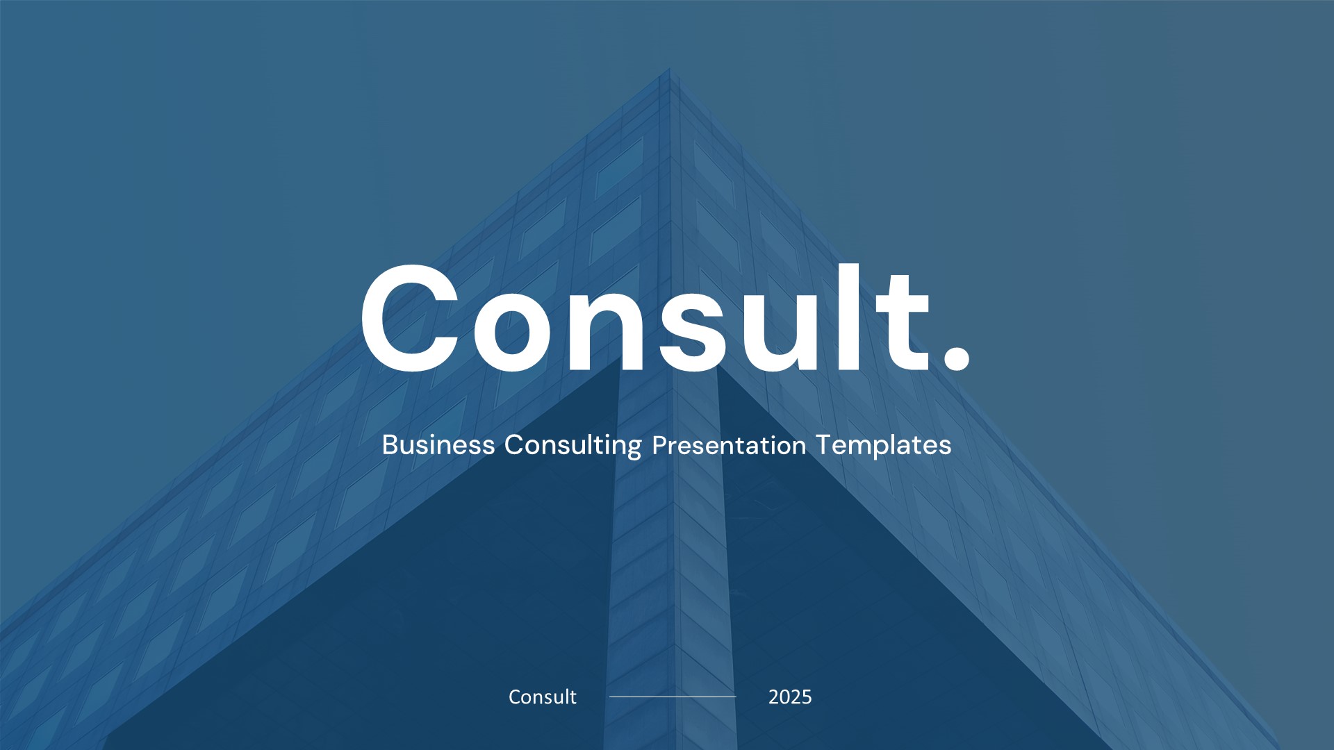 Consult – Business Consulting PowerPoint Template, Presentation Templates
