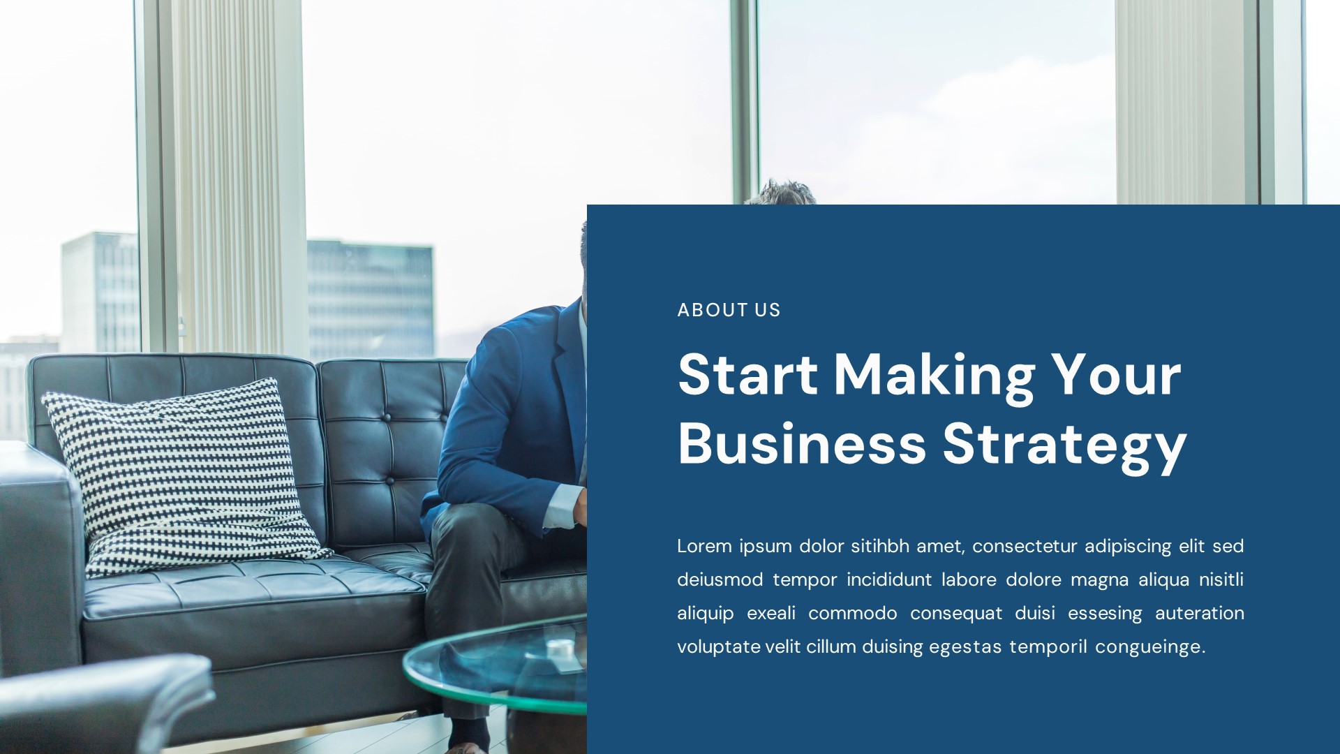 Consult – Business Consulting PowerPoint Template, Presentation Templates