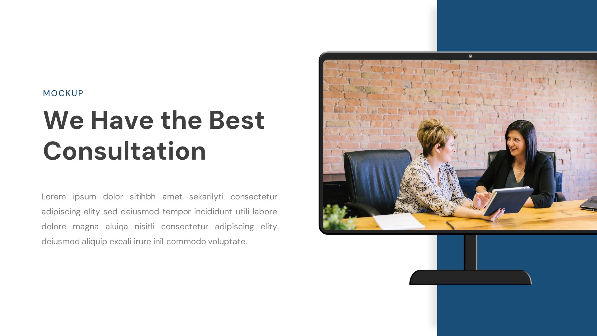 Consult – Business Consulting PowerPoint Template, Presentation Templates