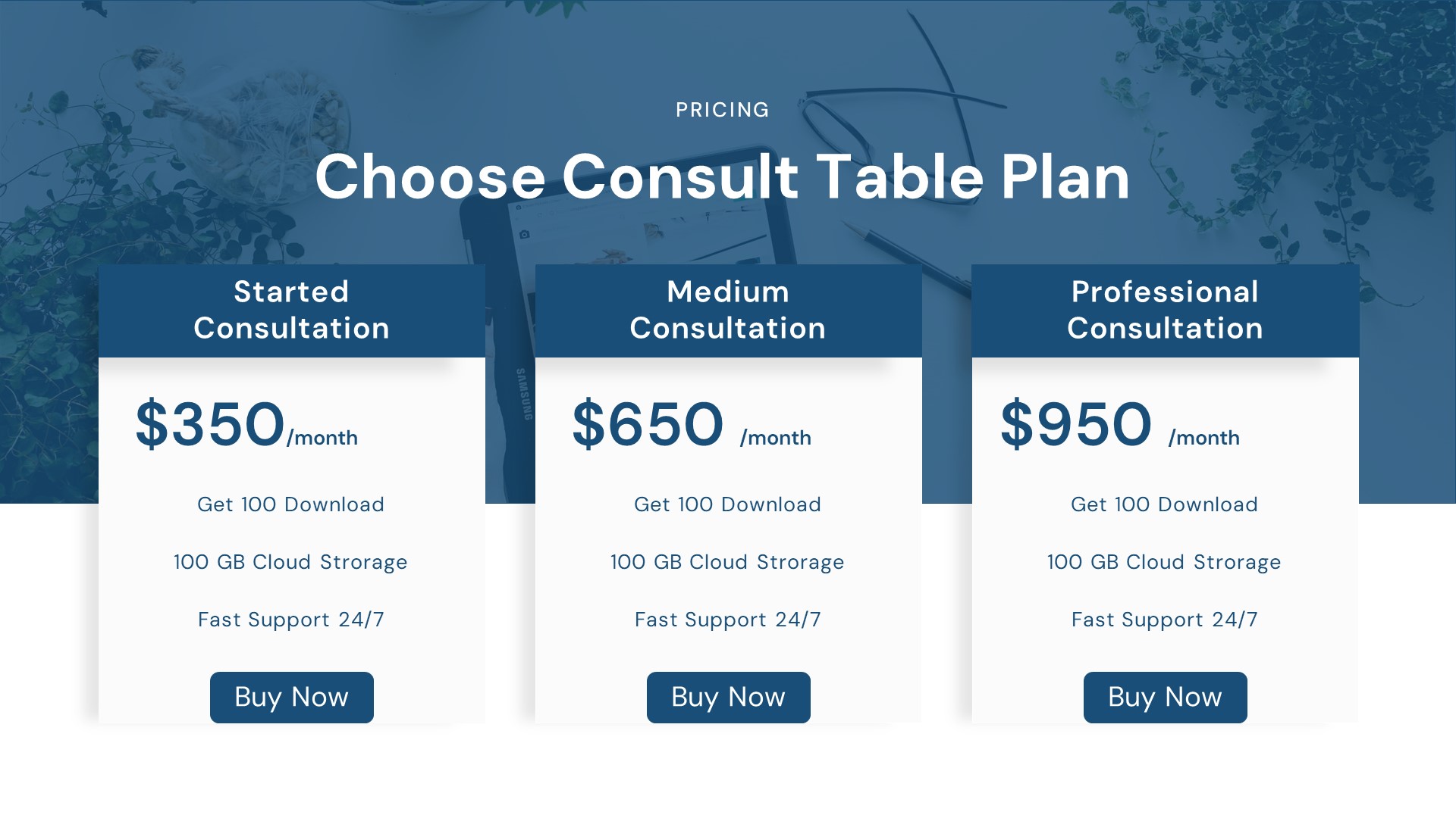 Consult – Business Consulting PowerPoint Template, Presentation Templates