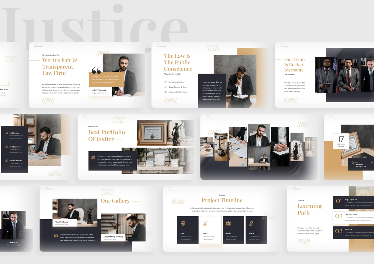 Justice - Law Keynote Presentation, Presentation Templates | GraphicRiver