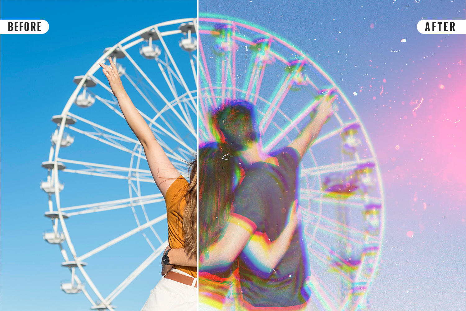 Lens Dispersion Photo Effect, Add-ons | GraphicRiver