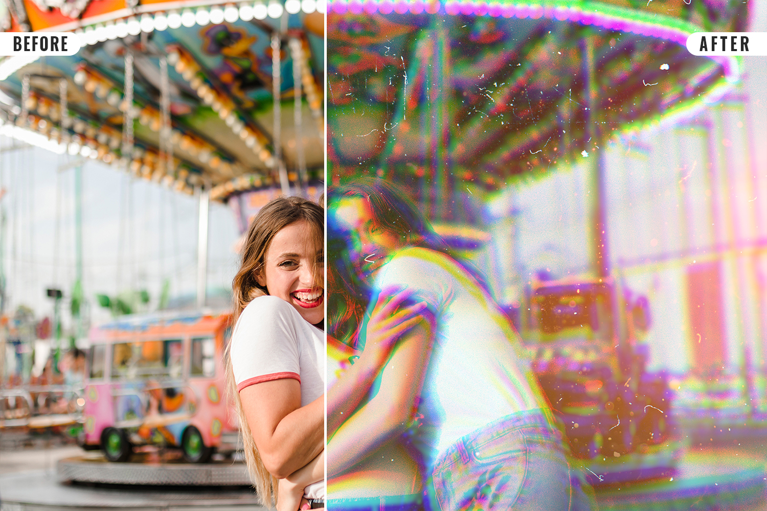 Lens Dispersion Photo Effect, Add-ons | GraphicRiver