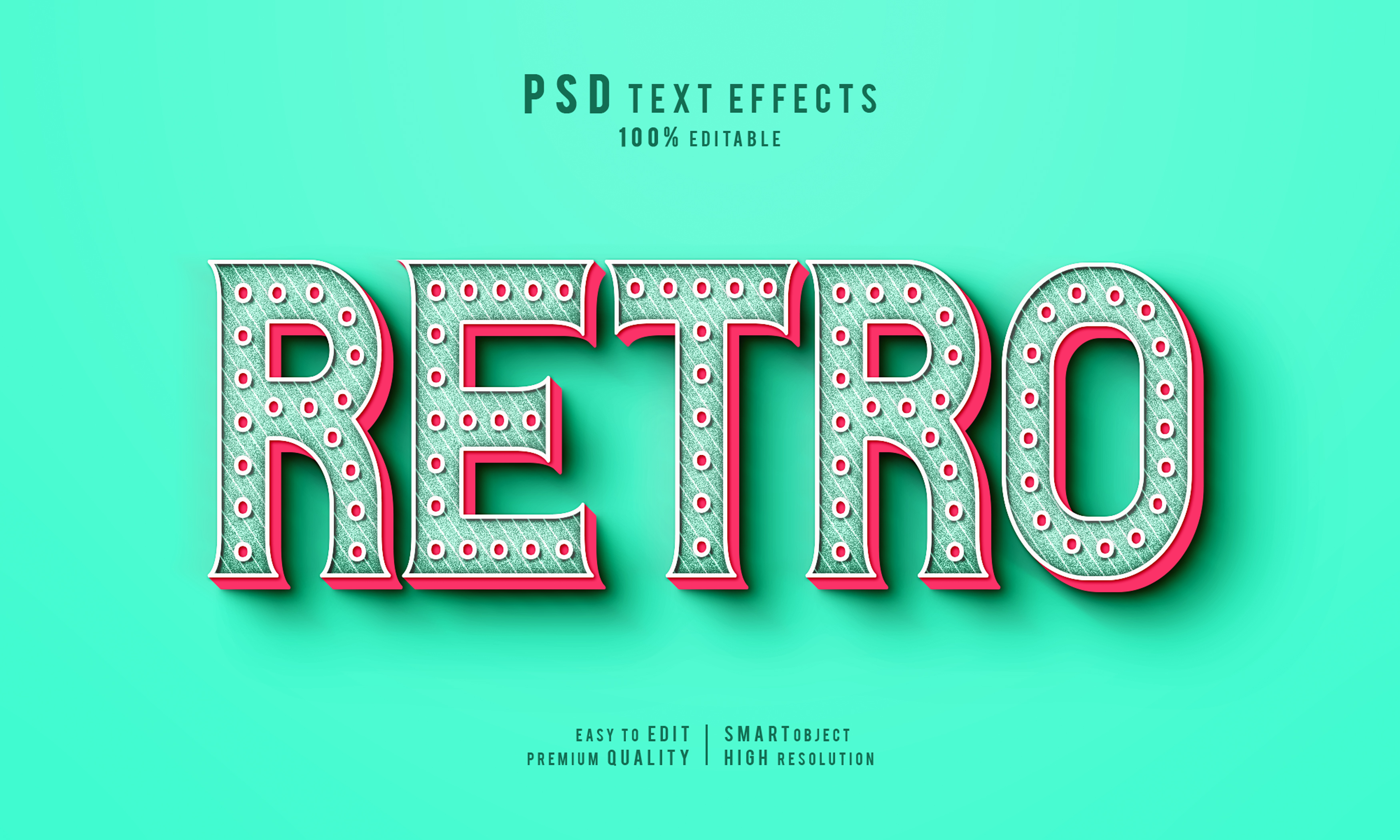 Photoshop Editable 3d Text Effects Style Template Pack V.2, Add-ons