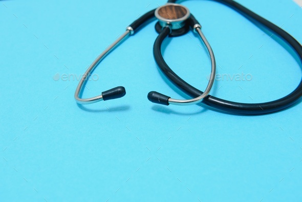 Statoscope on blue background Stock Photo by sedrik2007 | PhotoDune