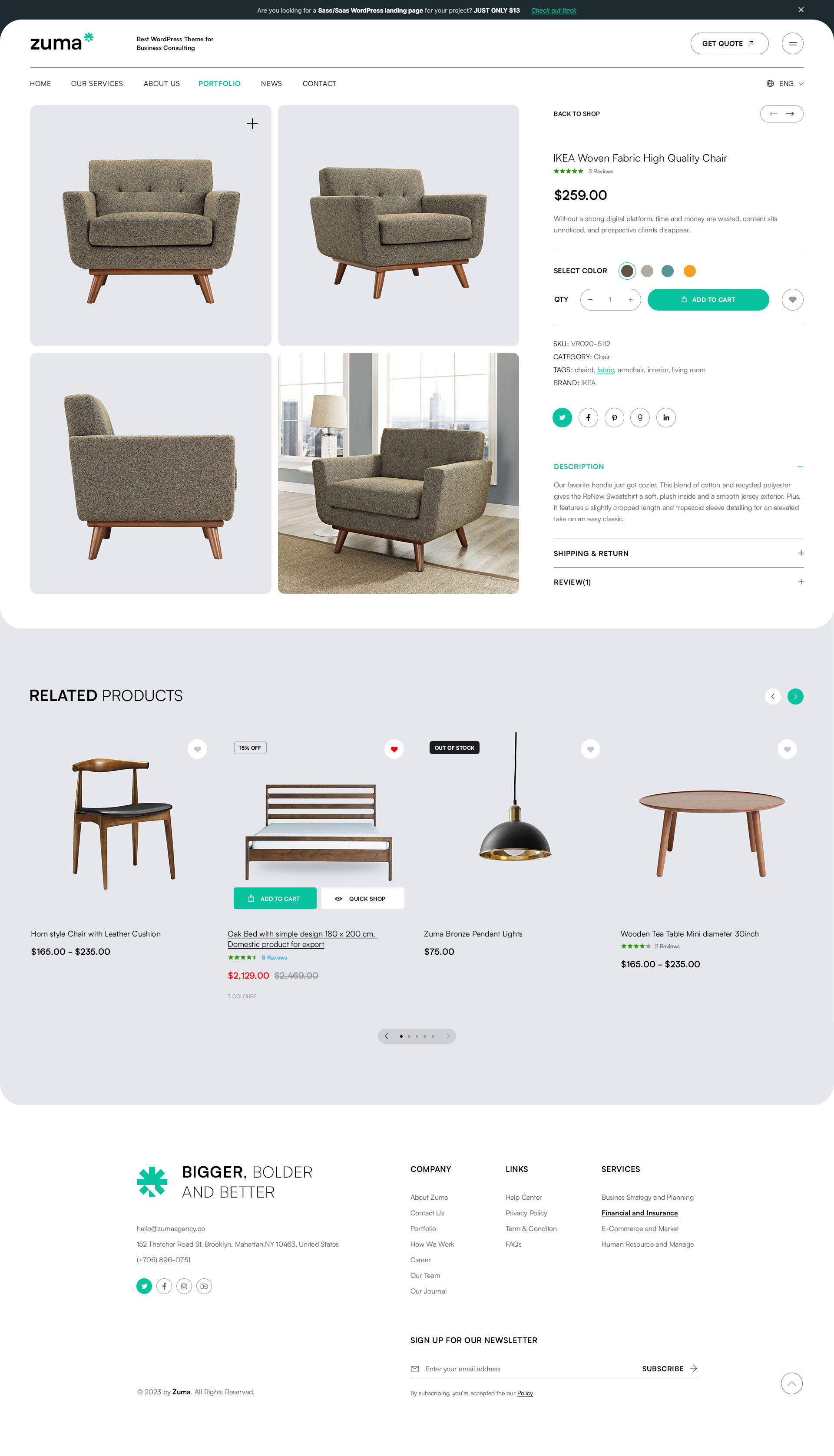 Zuma - Creative & Multipurpose PSD Template by LoganDang | ThemeForest