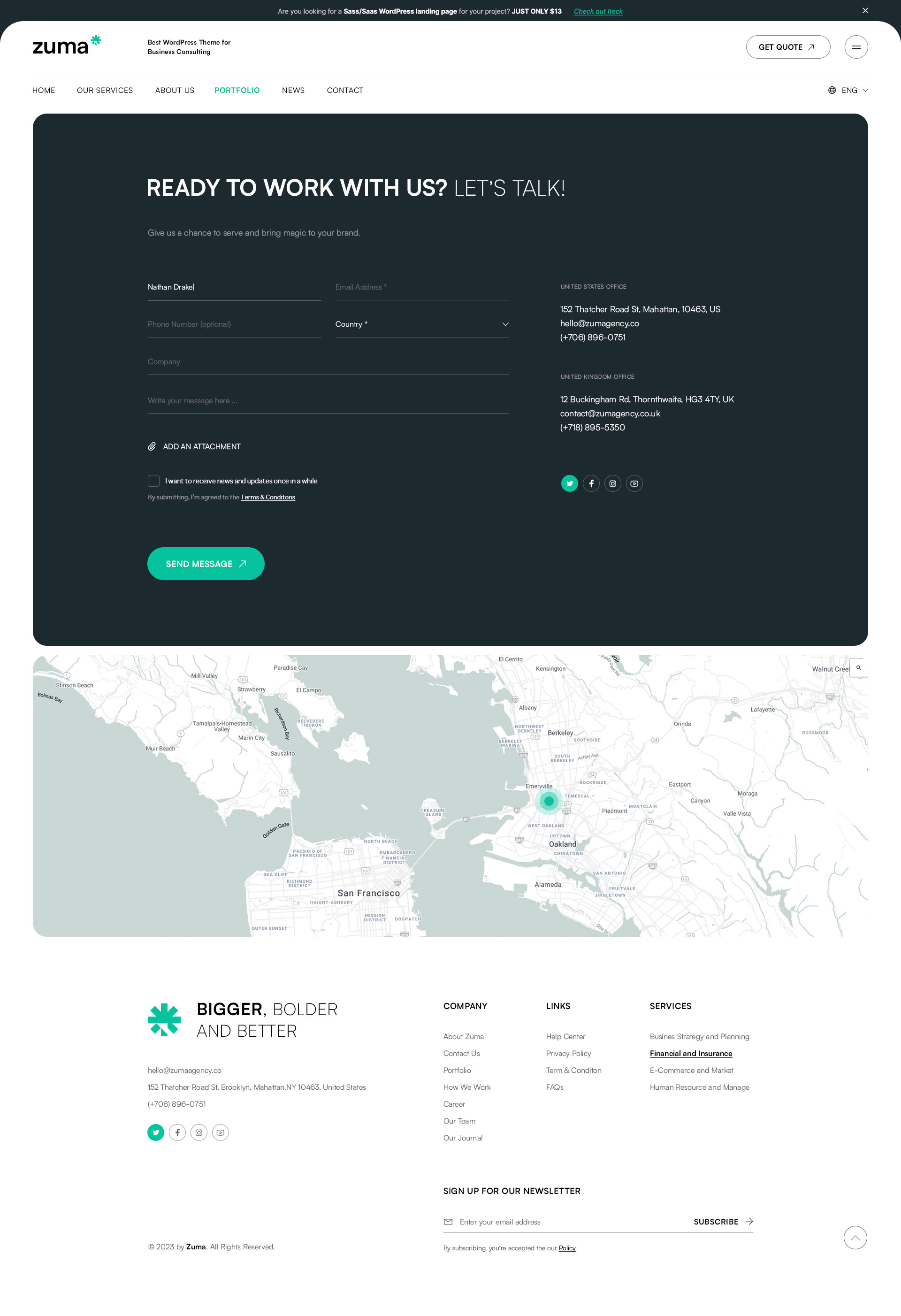 Zuma - Creative & Multipurpose PSD Template by LoganDang | ThemeForest