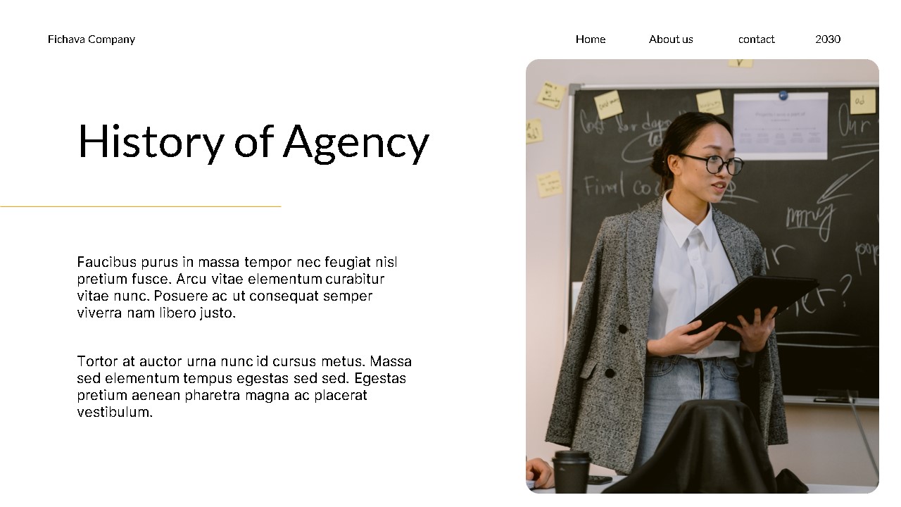 Business Agency PowerPoint Presentation Template, Presentation Templates