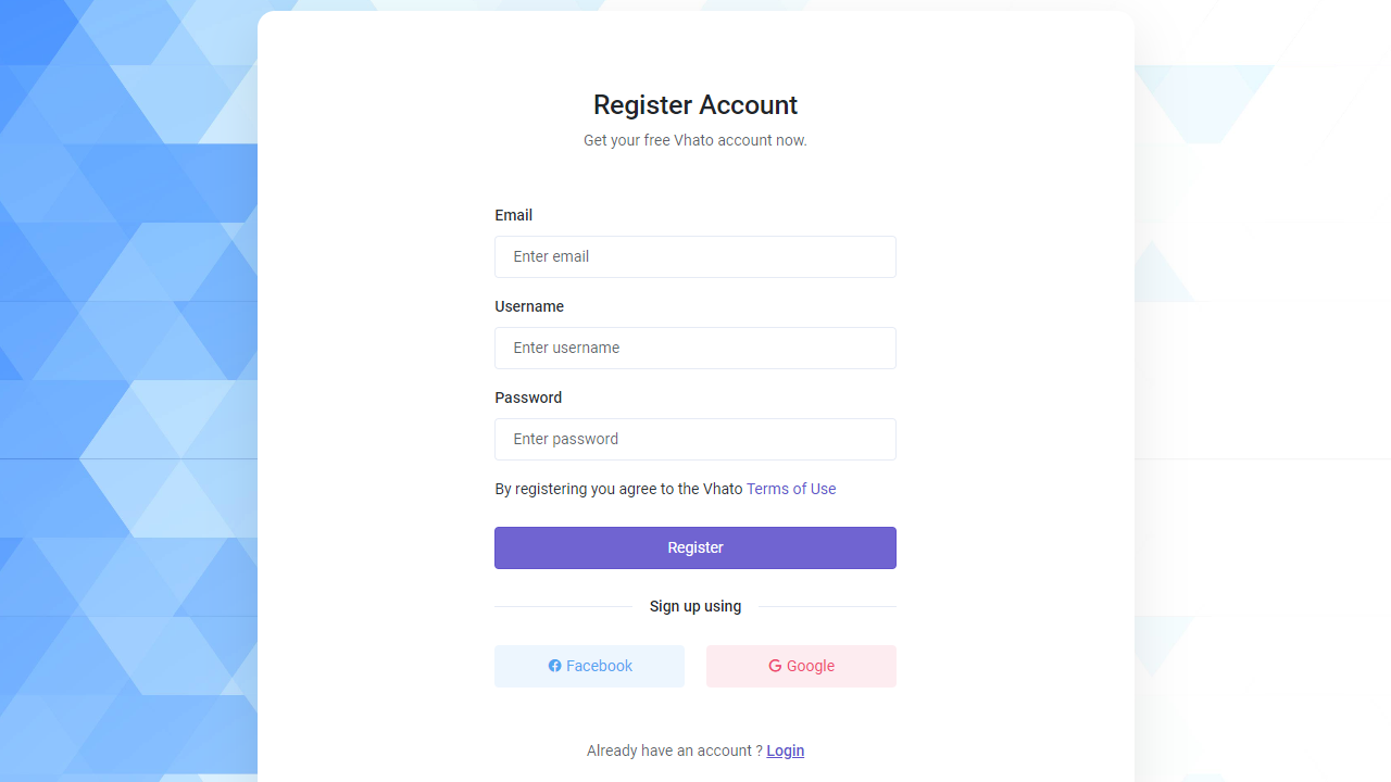 Vhato - Django Chat App Template by themesdesign | CodeCanyon