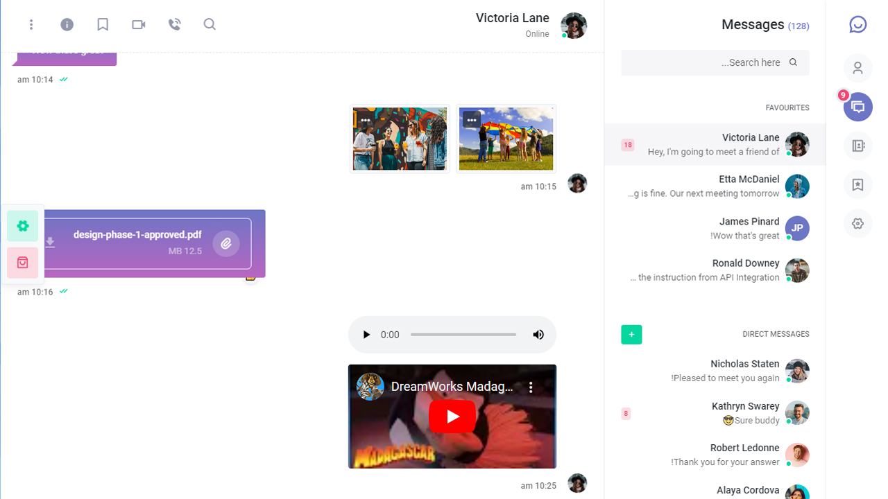 Vhato - Django Chat App Template by themesdesign | CodeCanyon
