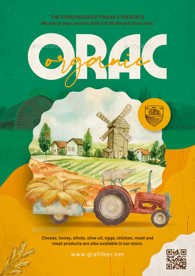 Organic Flyer Bundle Templates, Print Templates | GraphicRiver