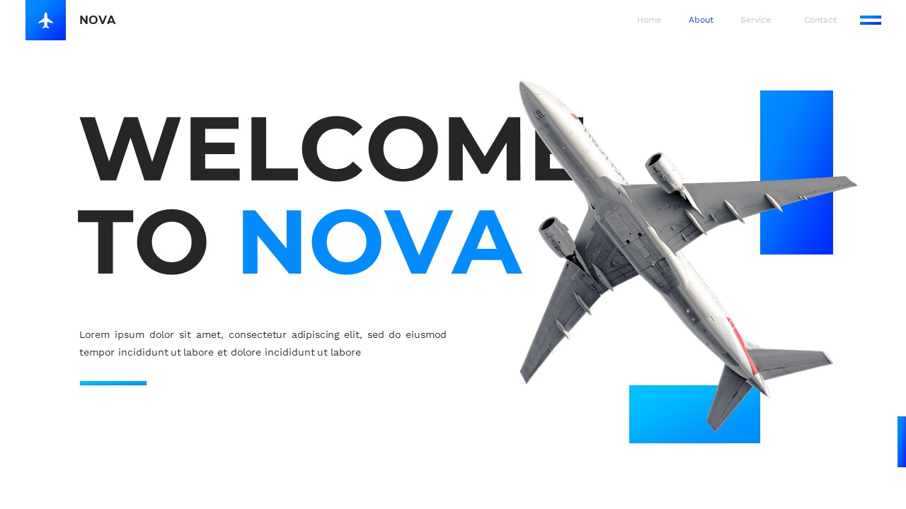 Nova - Aviation Powerpoint Templates, Presentation Templates | GraphicRiver