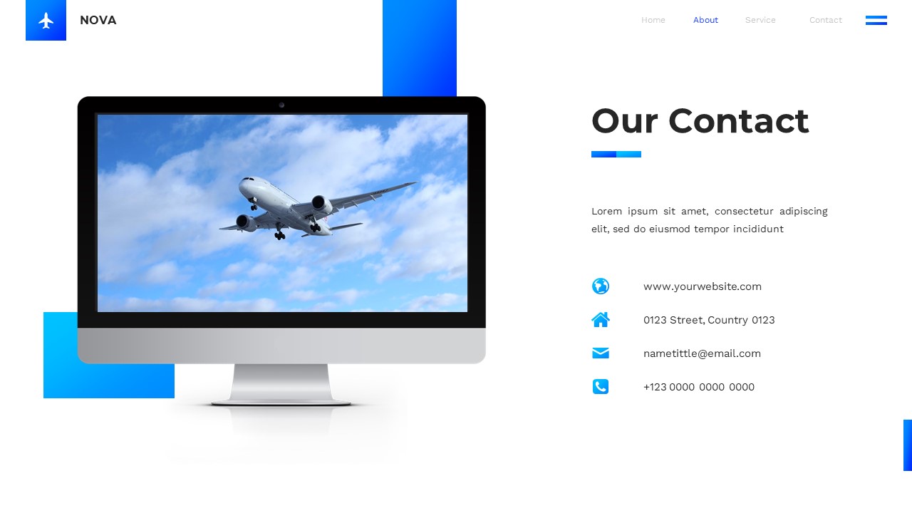 Nova - Aviation Powerpoint Templates, Presentation Templates | GraphicRiver