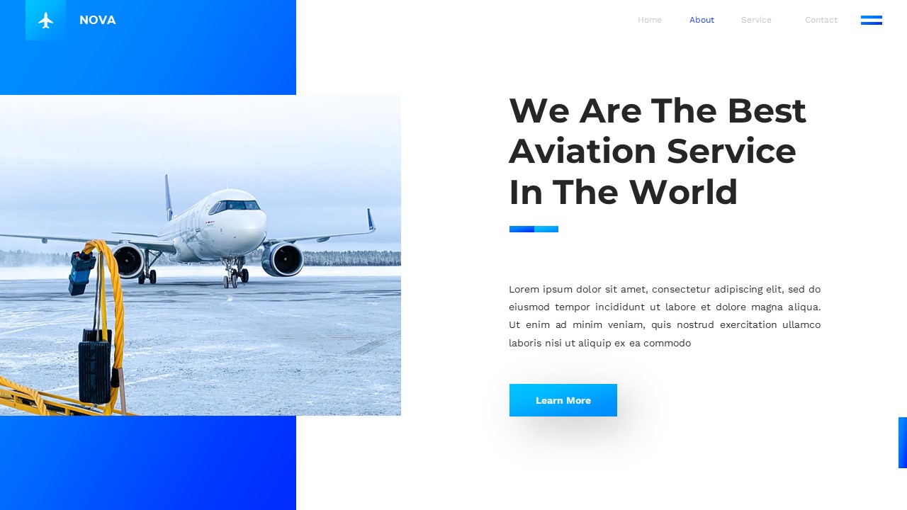 Nova - Aviation Powerpoint Templates, Presentation Templates | GraphicRiver
