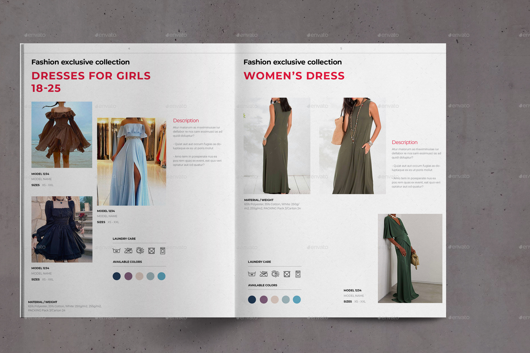 Fashion Catalog Brochure, Print Templates | GraphicRiver