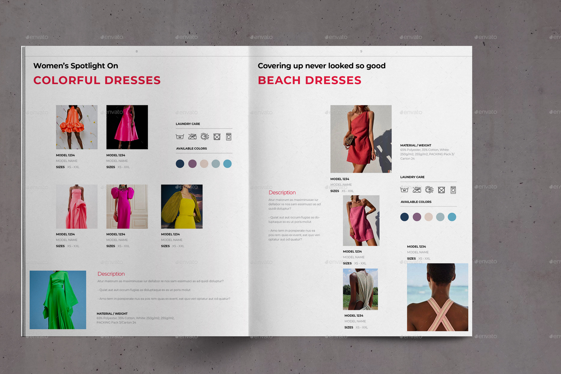 Fashion Catalog Brochure, Print Templates | GraphicRiver