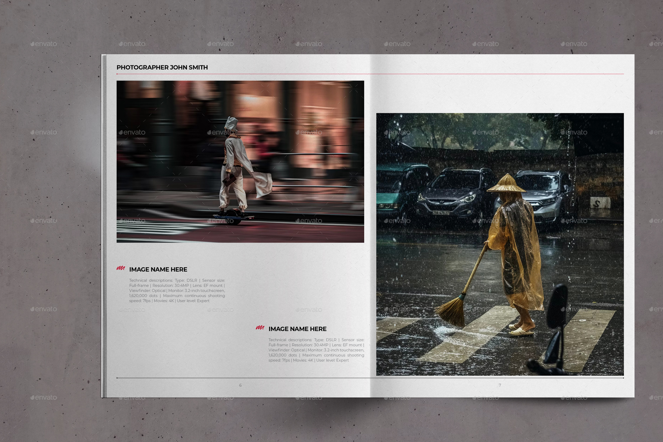 Photo Album Brochure Layout, Print Templates | GraphicRiver